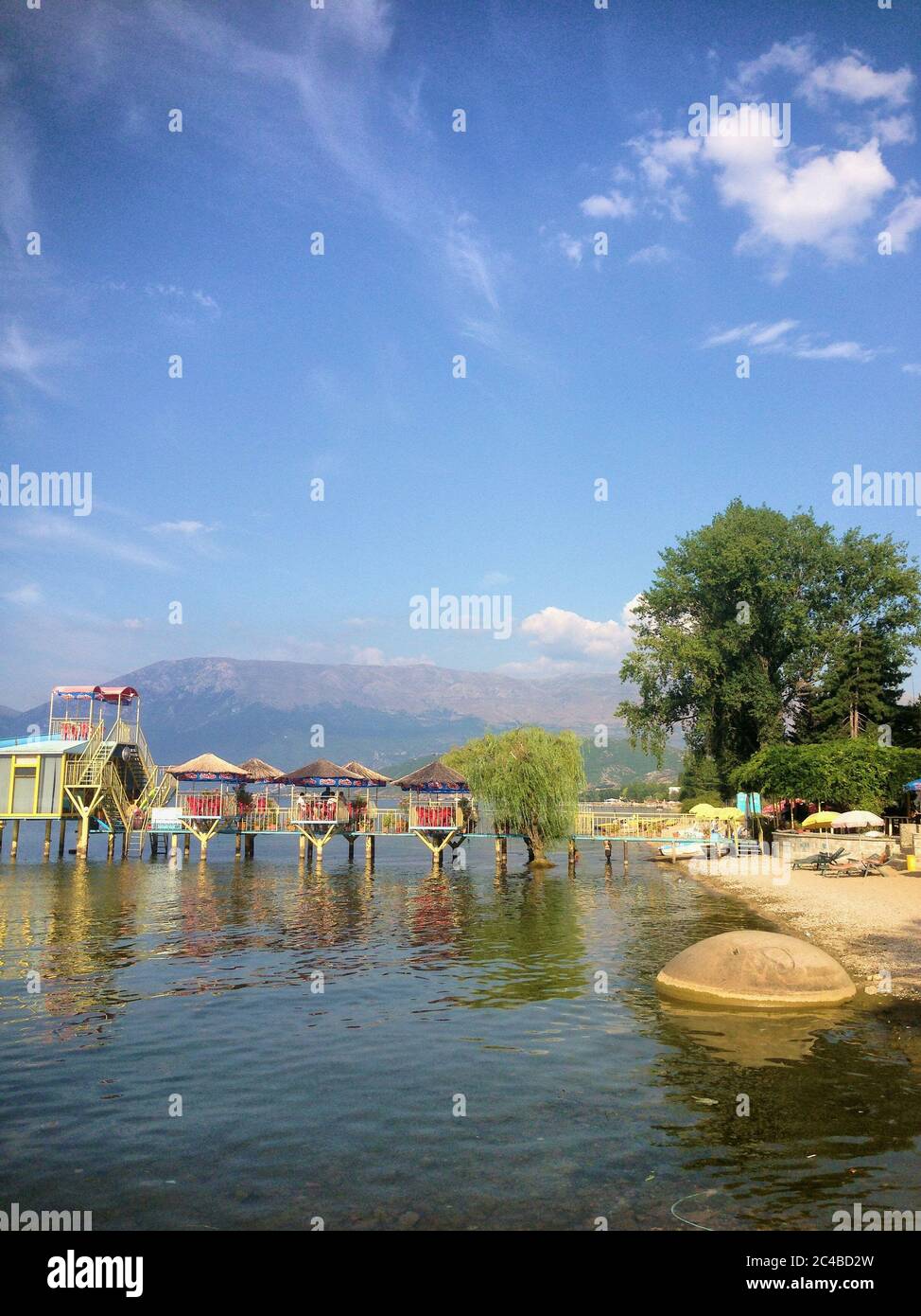 Pogradec and ohrid lake hi-res stock photography and images - Alamy