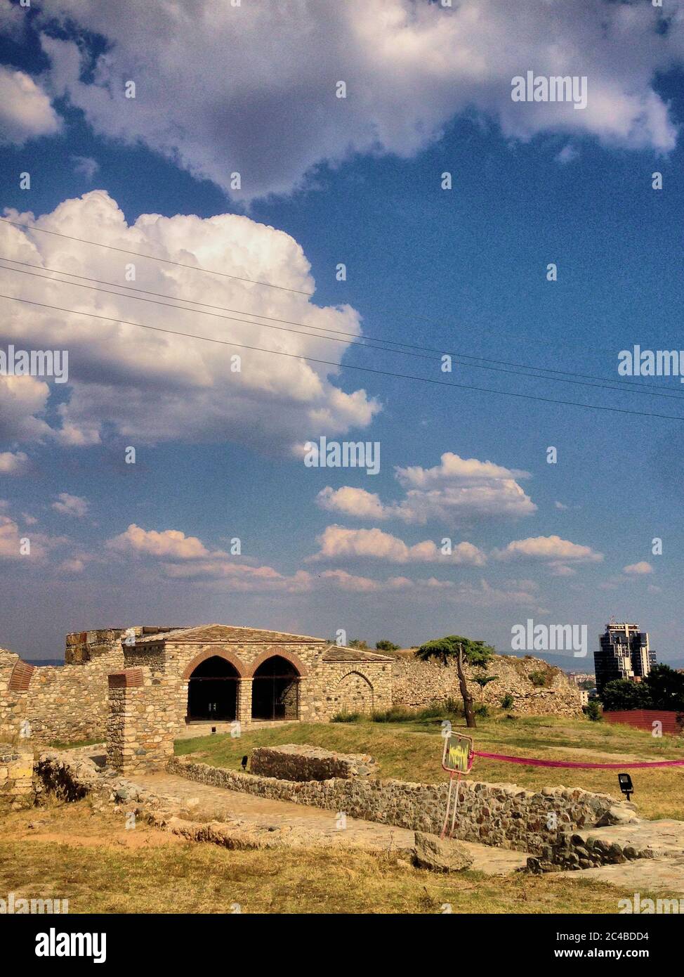 Skopsko Kale Fortress Stock Photo - Alamy