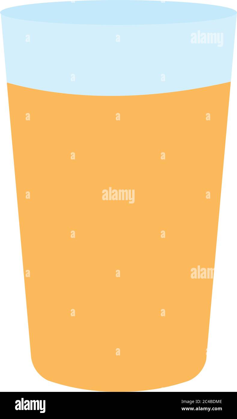 pint beer glass icon over white background, flat style, vector ...