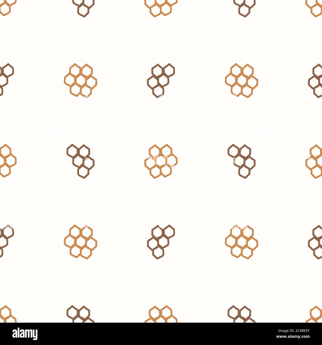 Seamless background honey comb gender neutral baby pattern. Simple ...