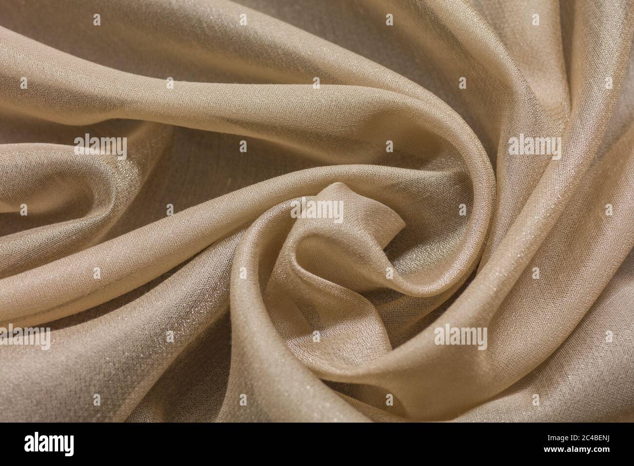 Shiny cloth background with white vial textile multiple curls Stock ...