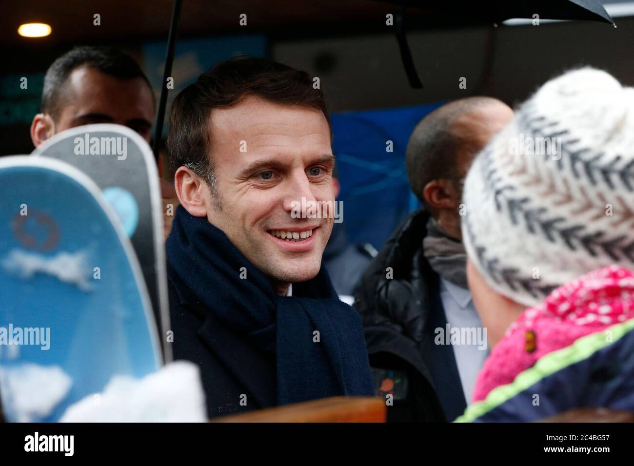French president emmanuel macron Stock Photo - Alamy
