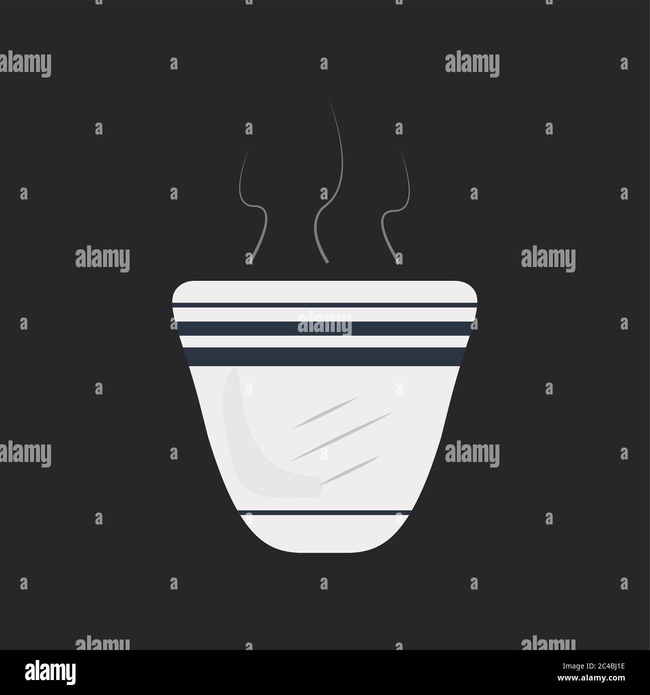 Arabic Coffee Cup with designs Stock Vector Image & Art - Alamy