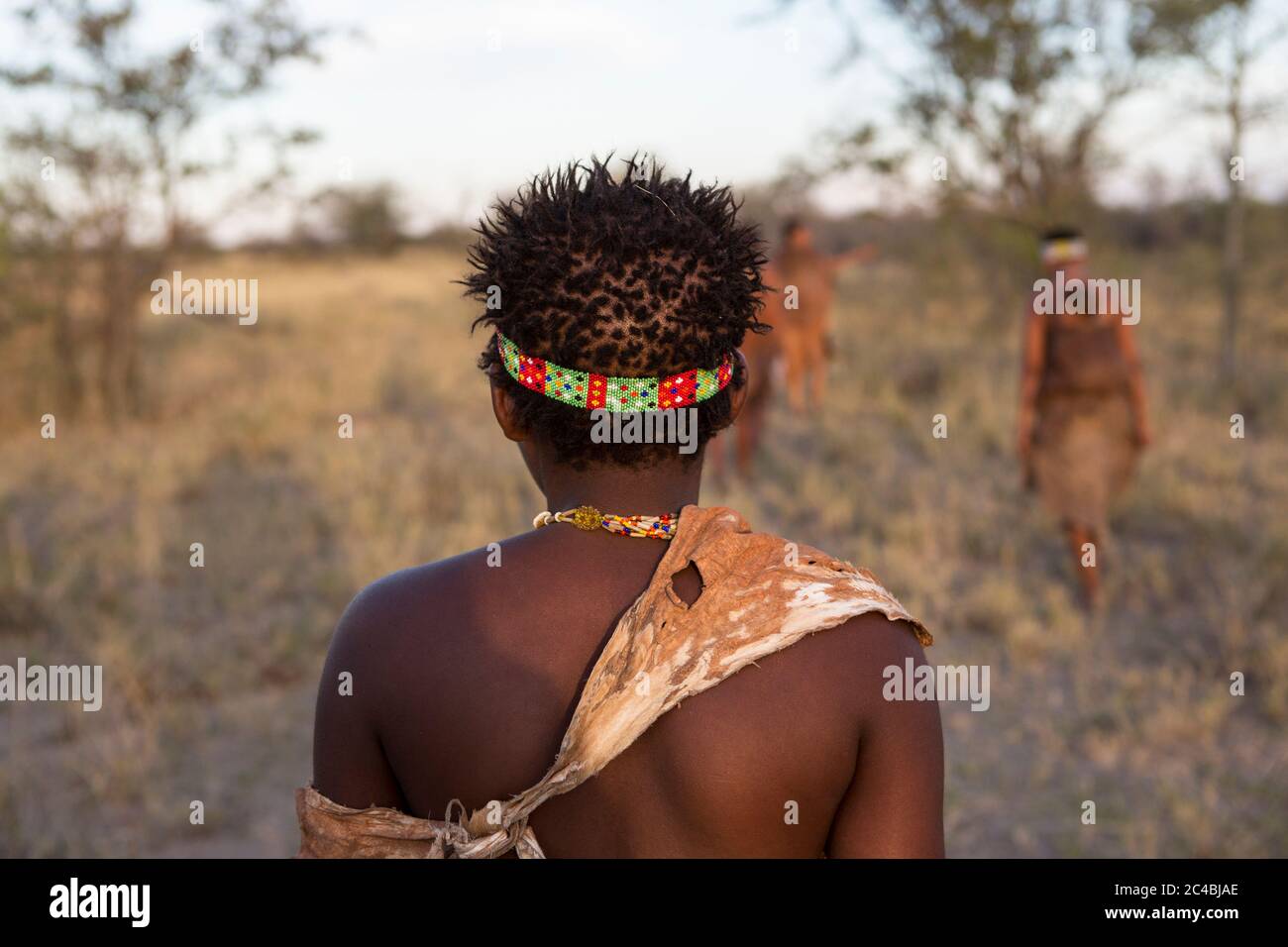 Bushman africa family hi-res stock photography and images - Alamy