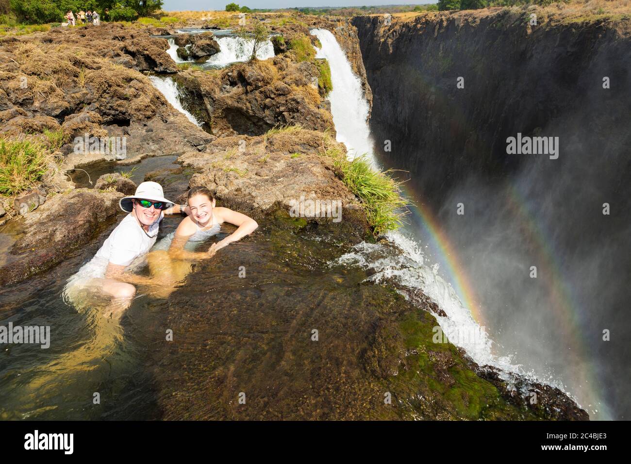Devils pool victoria waterfall hi-res stock photography and images - Alamy
