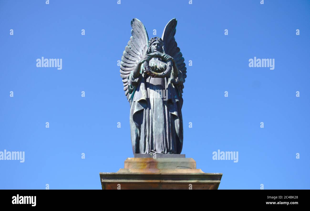 Winged figure hi-res stock photography and images - Alamy