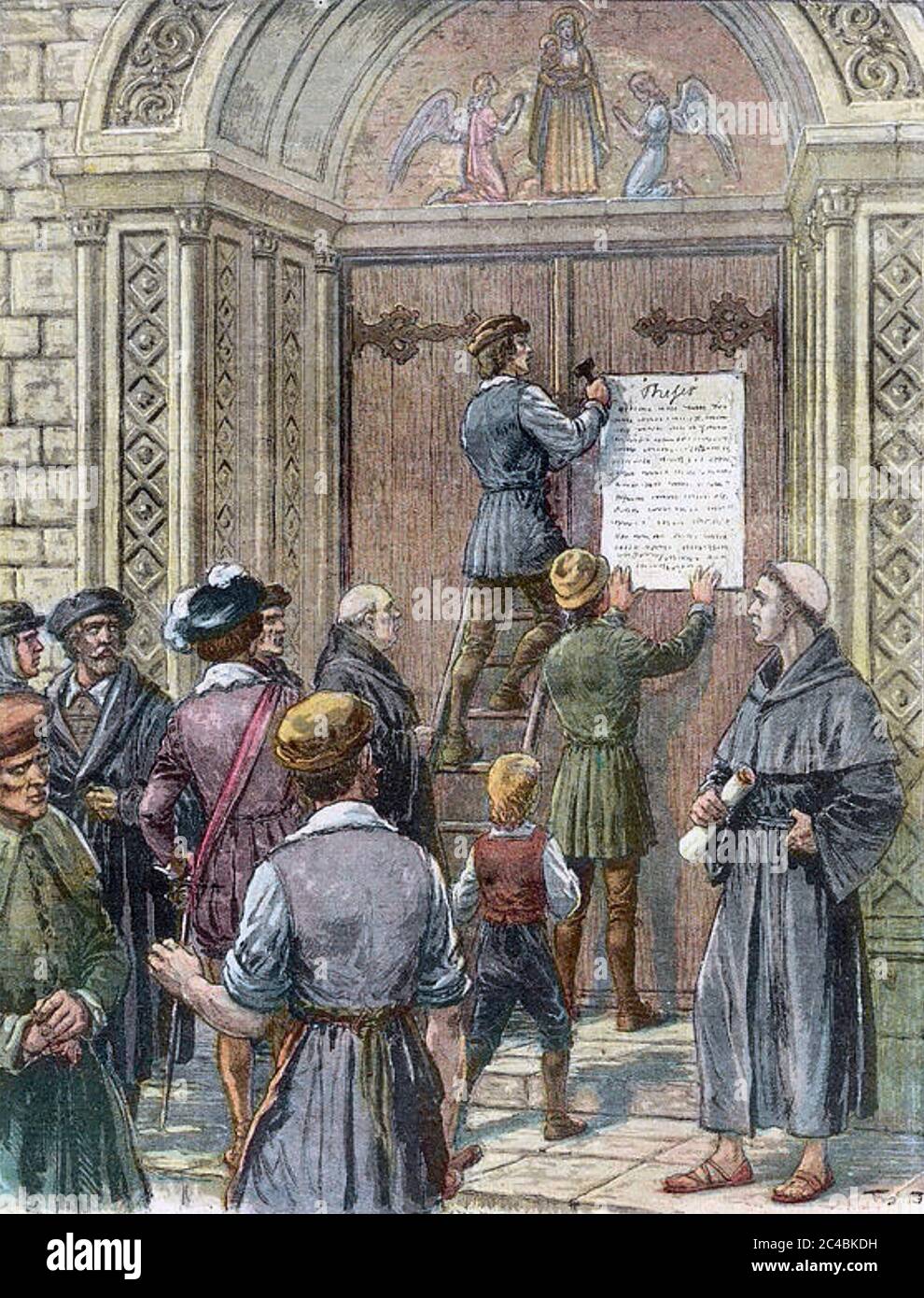 Martin Luther 95 Theses Door The 95 Theses: Martin Luther's Challenge