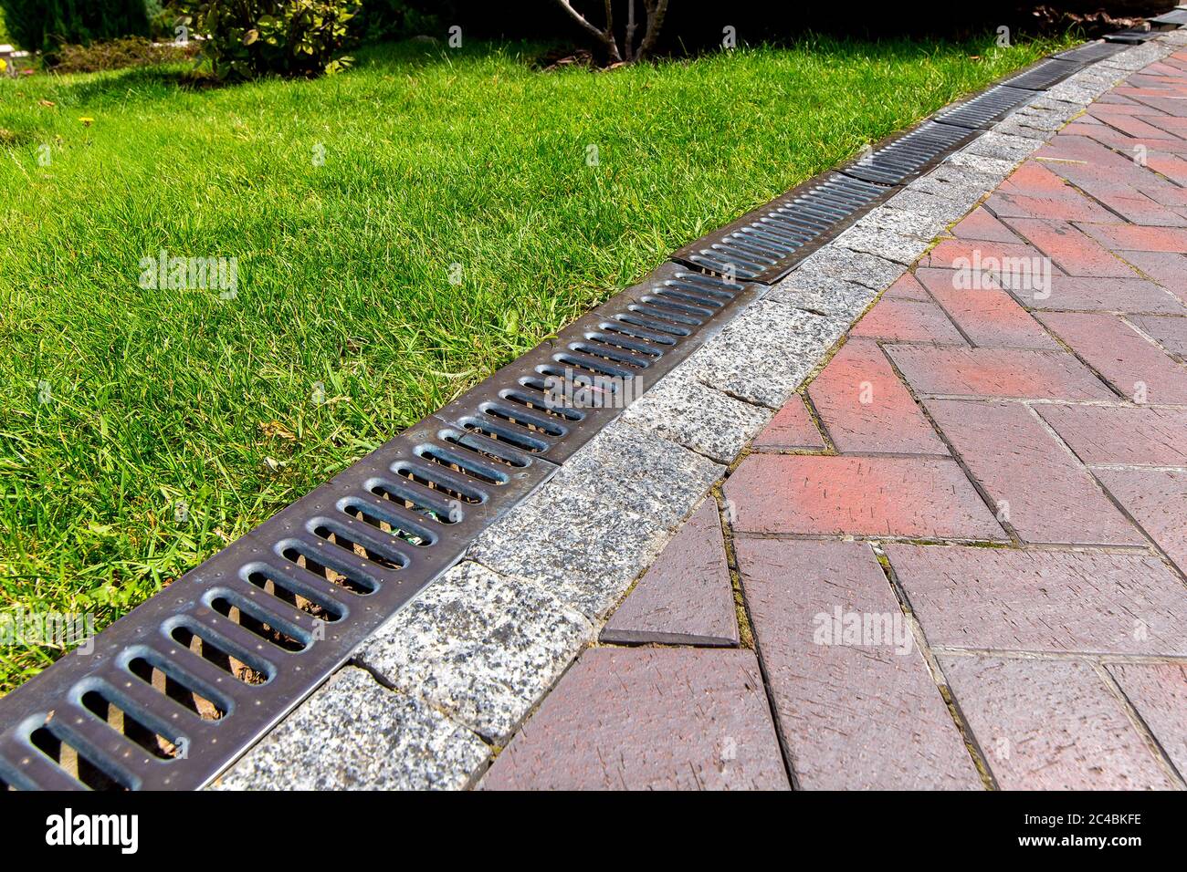 Garden Drainage Grate High Resolution Stock Photography and Images - Alamy