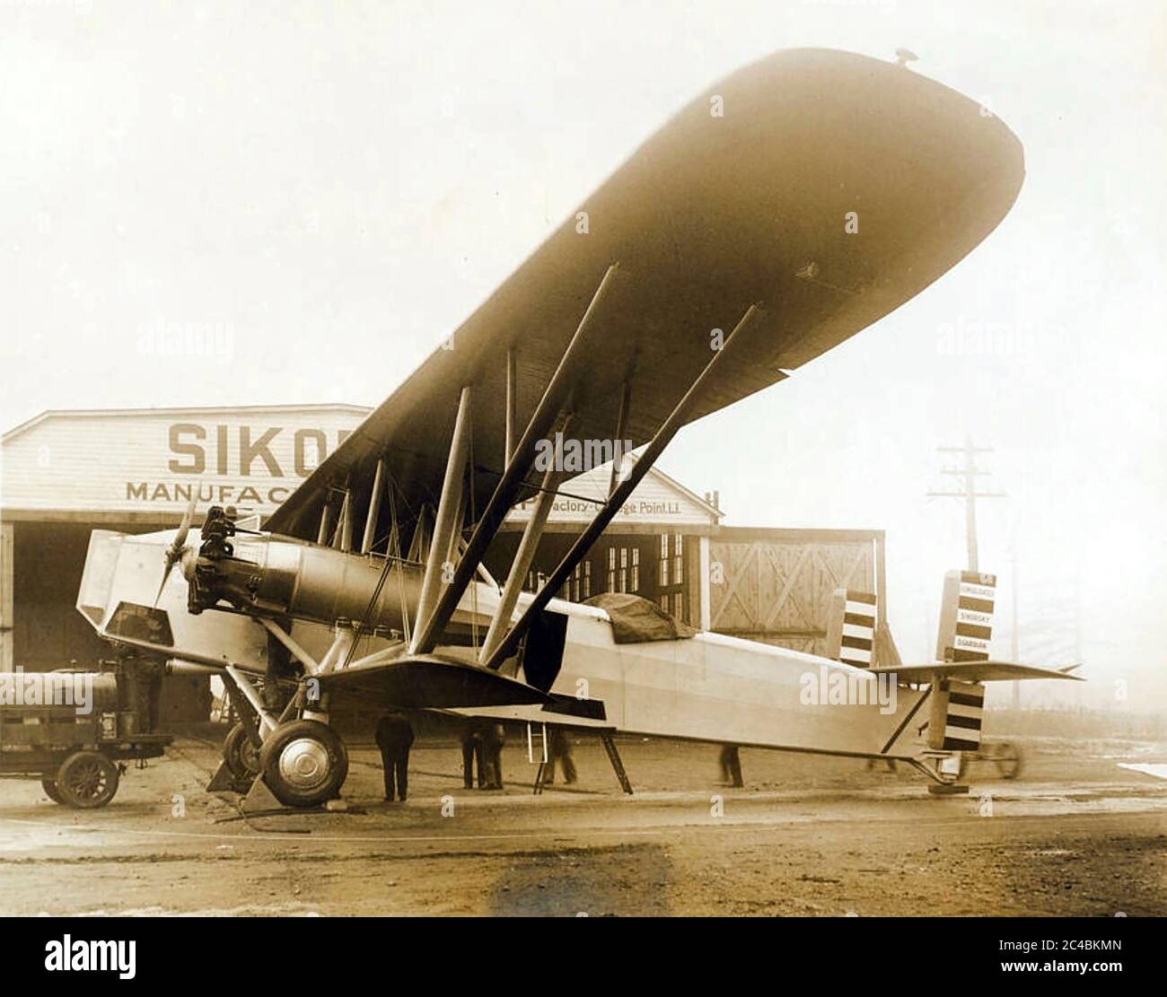 IGOR SIKORSKI (1889-1972) Russian-American aviation pioneer. One of his ...