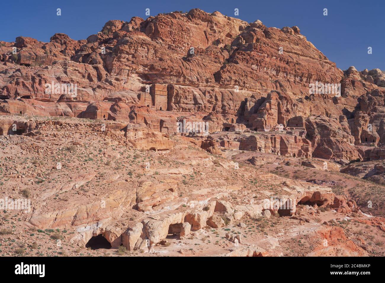 Ancient Nabatean city Petra, Jordan Stock Photo - Alamy