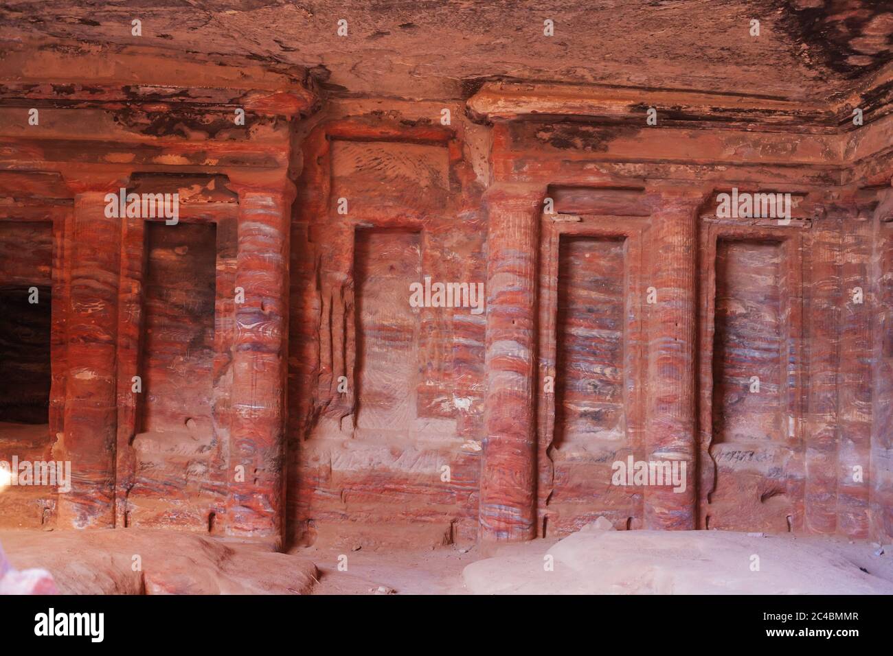 Tomb of the Roman Soldier, Ancient Nabatean city Petra, Jordan Stock ...