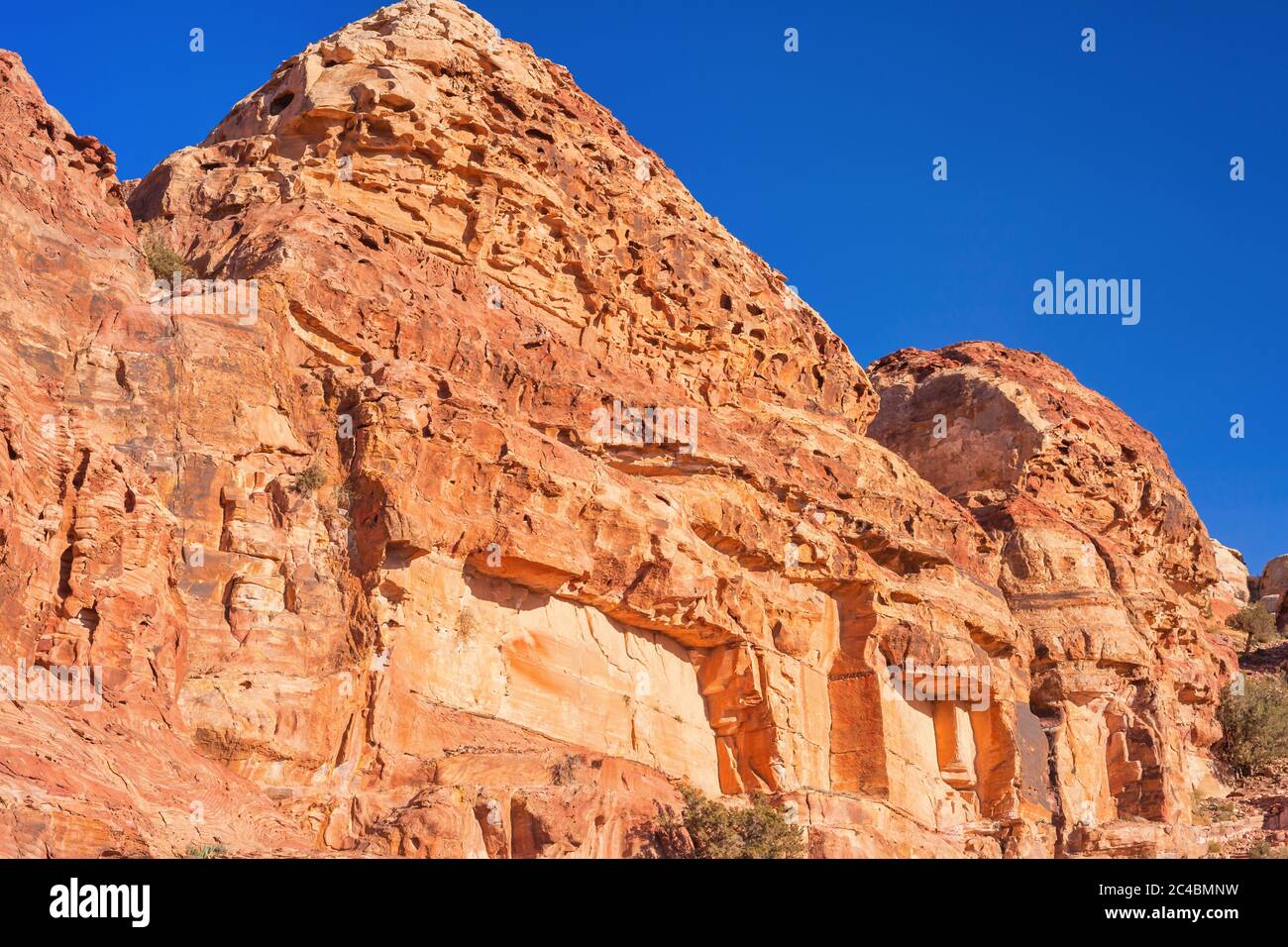 Ancient Nabatean city Petra, Jordan Stock Photo - Alamy