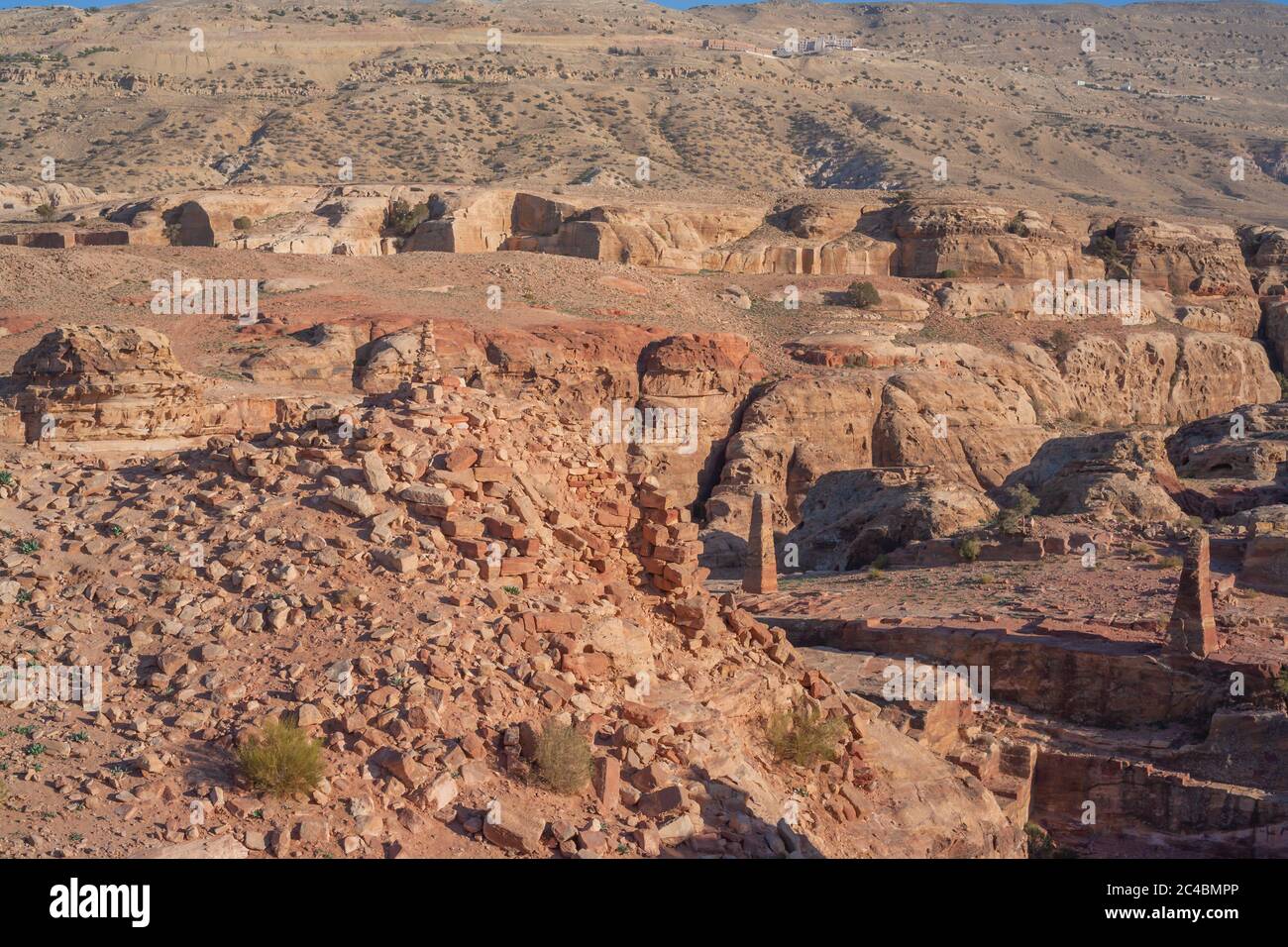 Ancient Nabatean city Petra, Jordan Stock Photo - Alamy