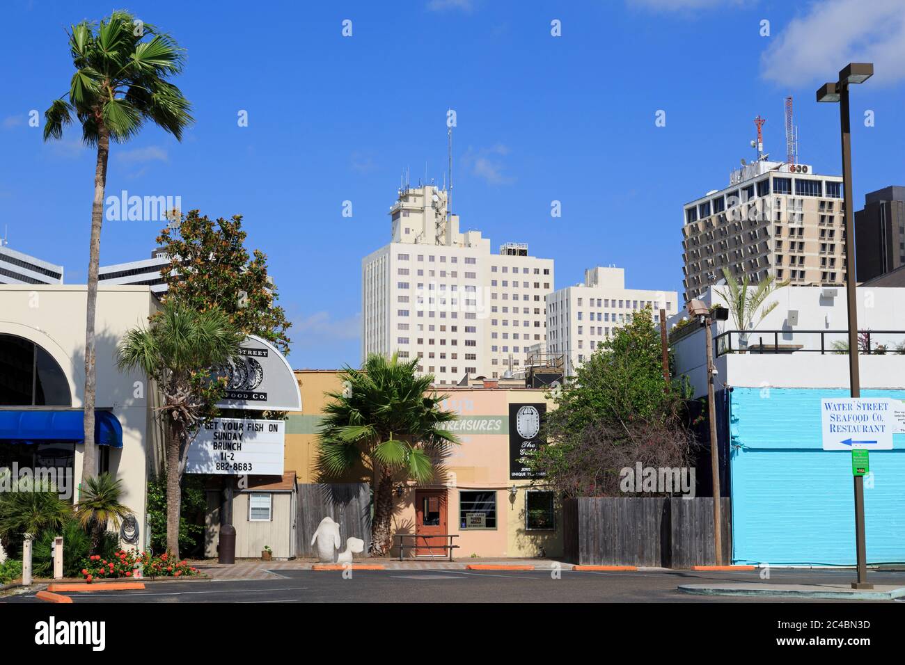 Downtown Corpus Christi, Texas, USA Stock Photo - Alamy