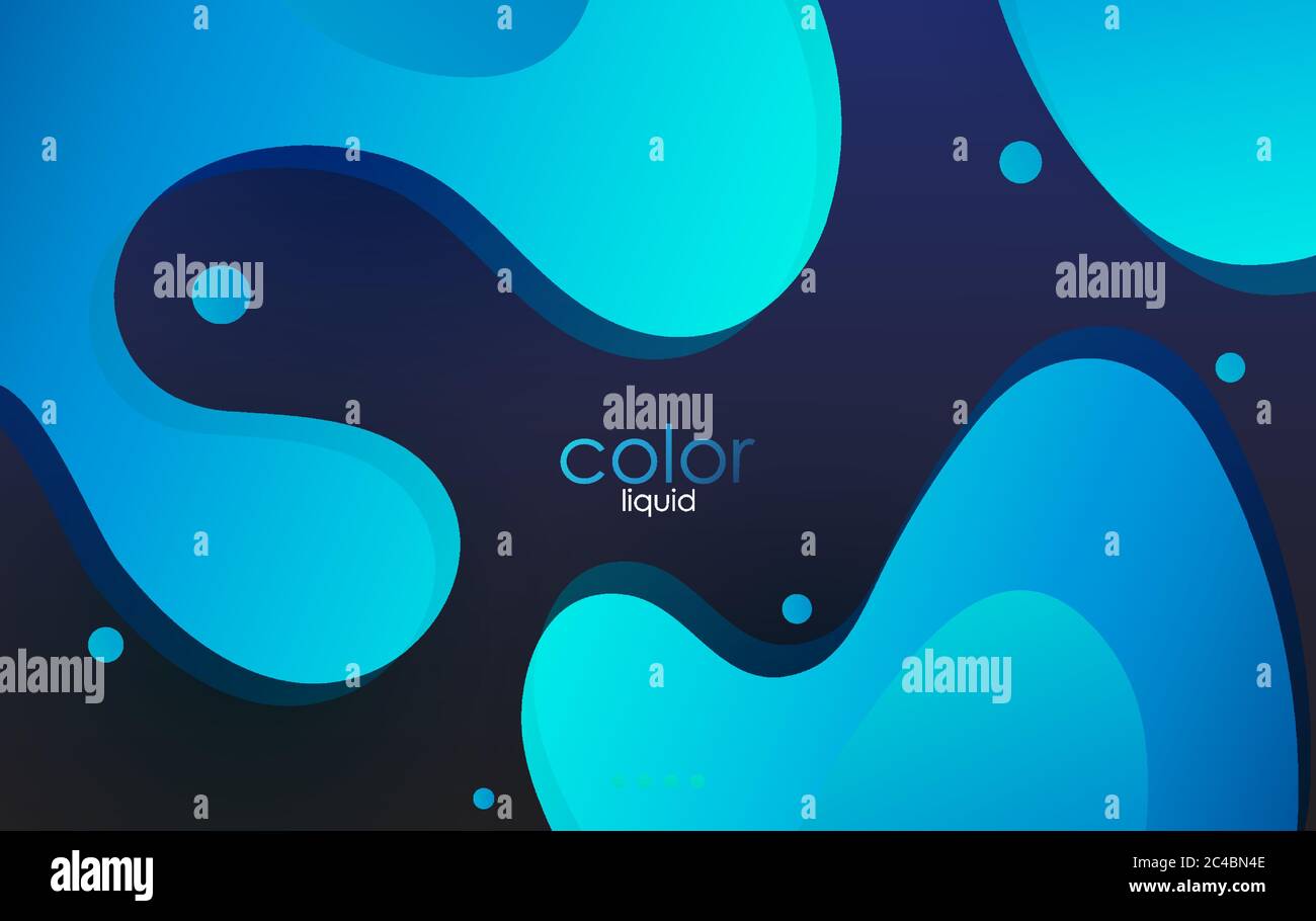 Moving colorful abstract background. Dynamic Effect. Vector ...