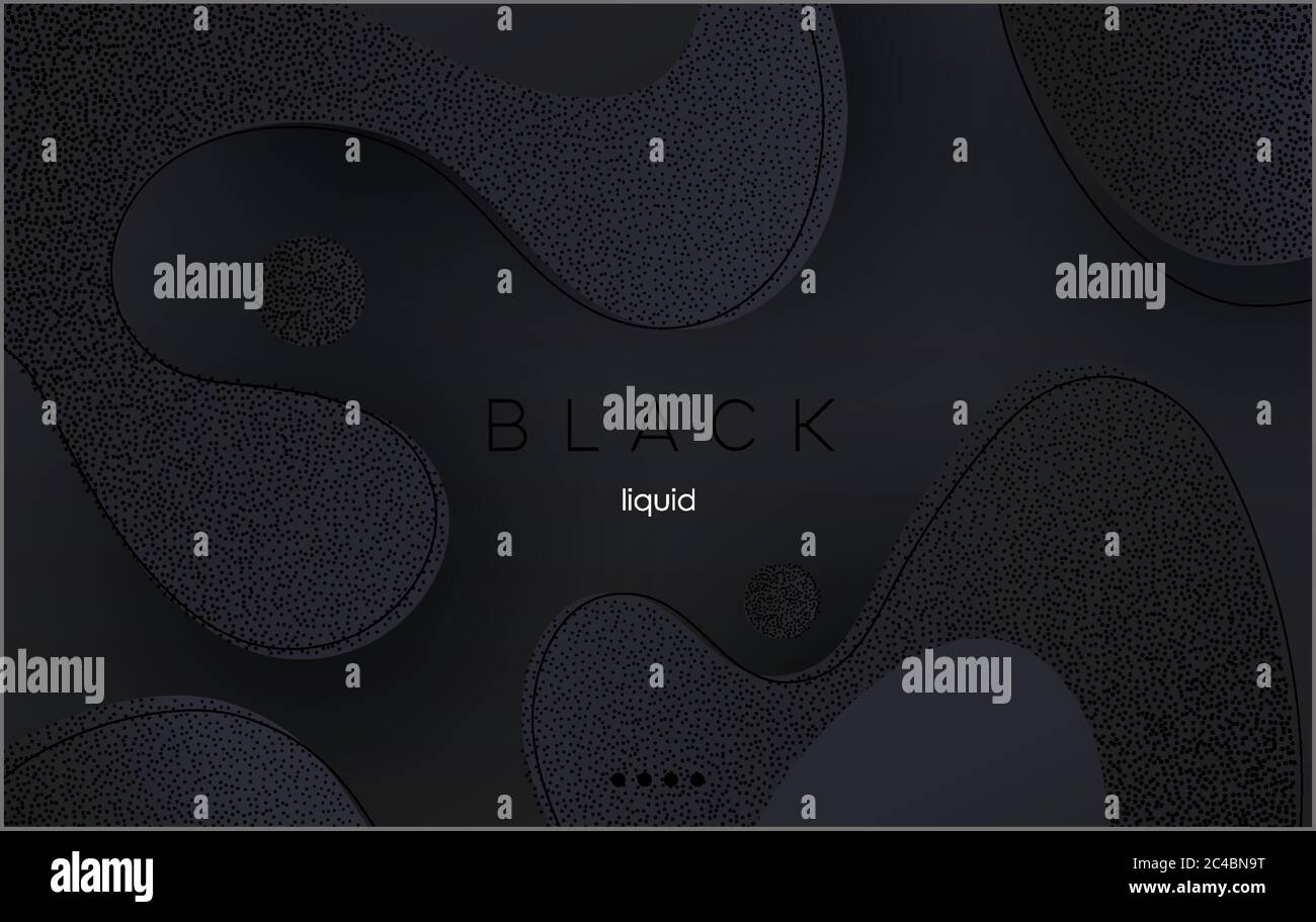 Moving black abstract background. Dynamic Effect. Vector Illustration ...