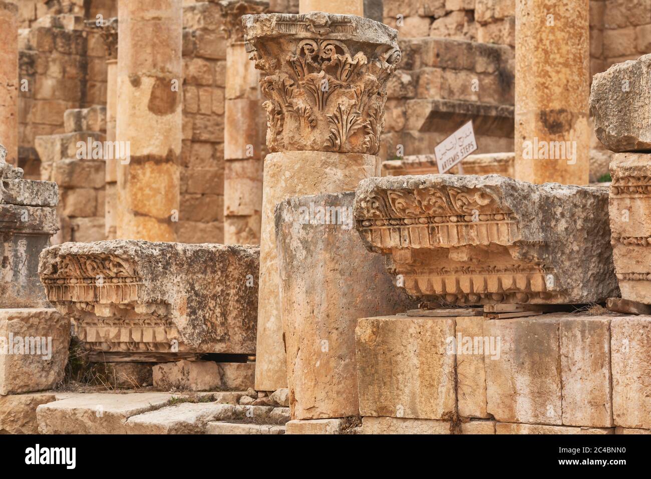 Ancient city of Jerash, Gerasa, Jordan Stock Photo - Alamy