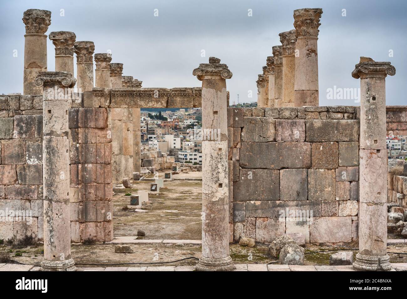 Ancient city of Jerash, Gerasa, Jordan Stock Photo - Alamy