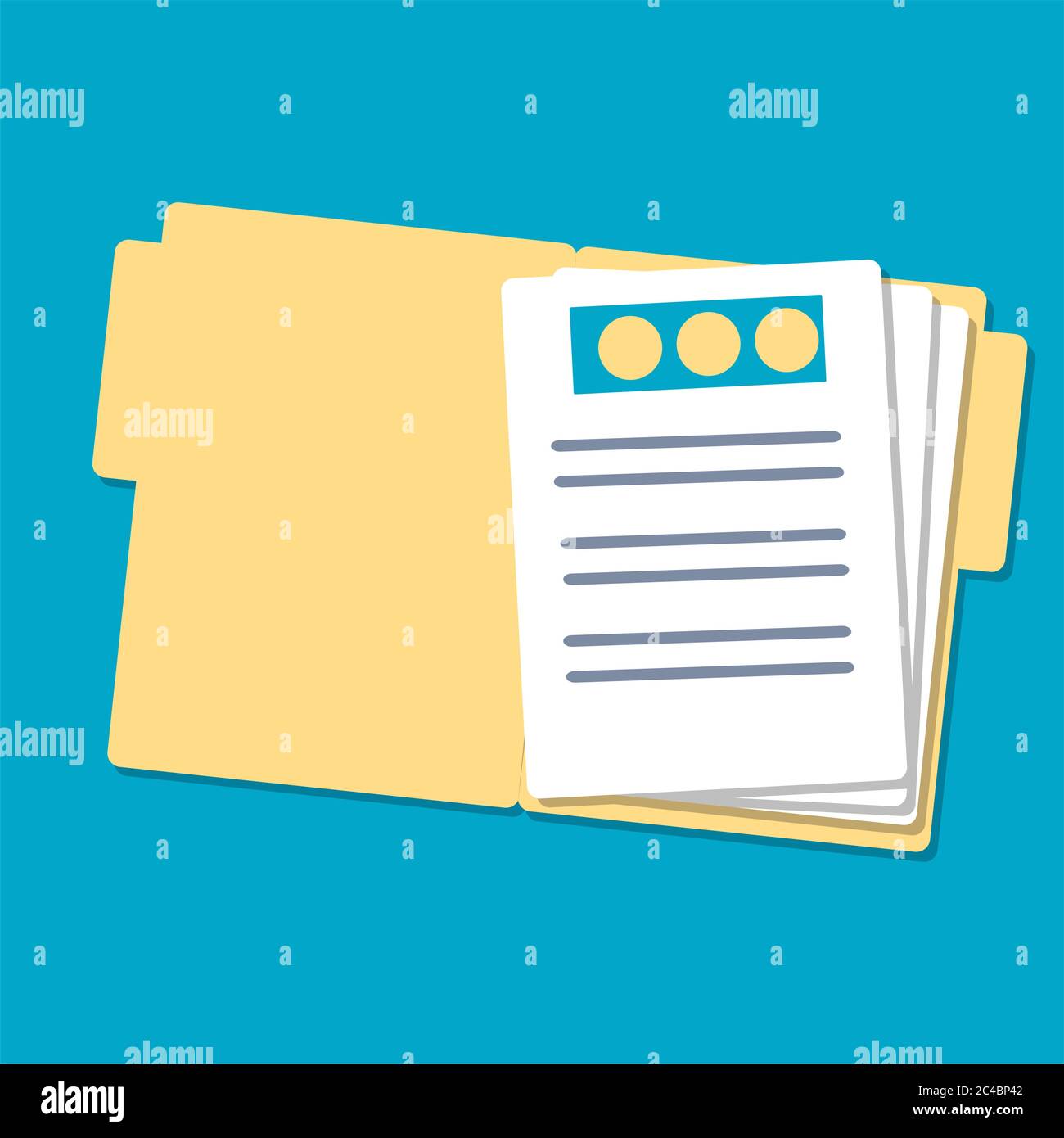 Documents vector hi-res stock photography and images - Alamy