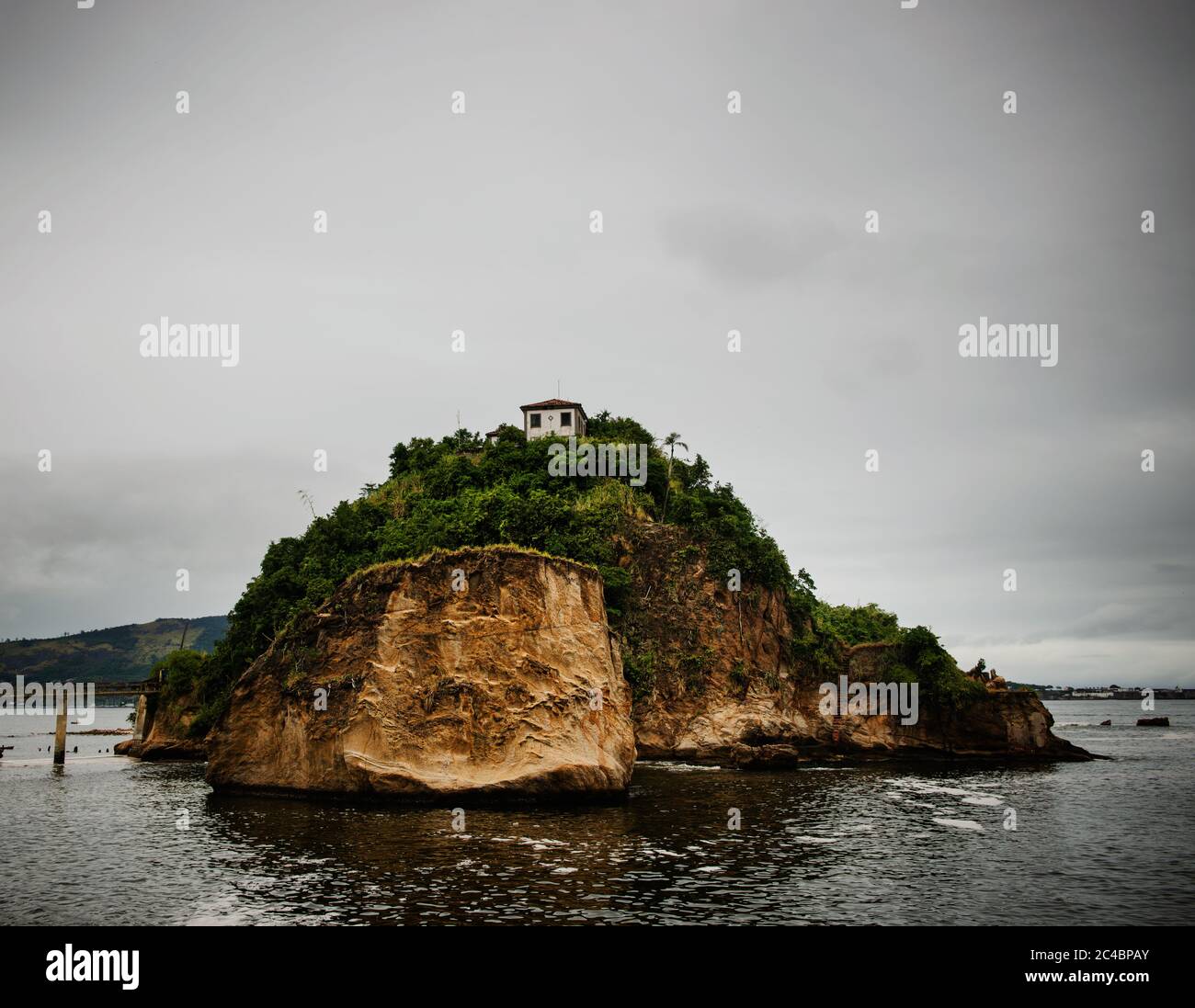 Small island in Rio De Janeiro, Brazil Stock Photo - Alamy
