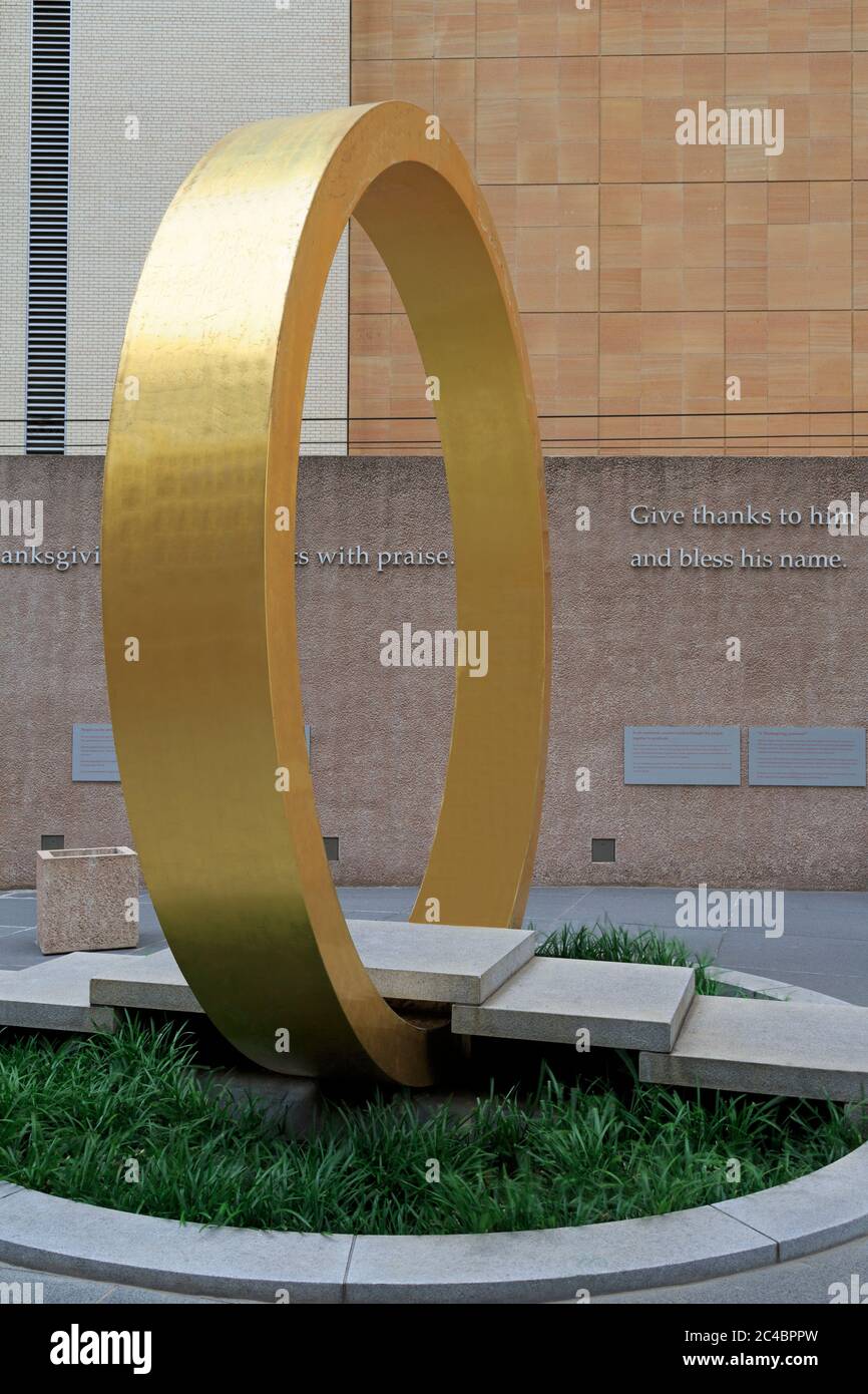 The Ring, Thanks Giving Square, Dallas, Texas, USA Stock Photo - Alamy