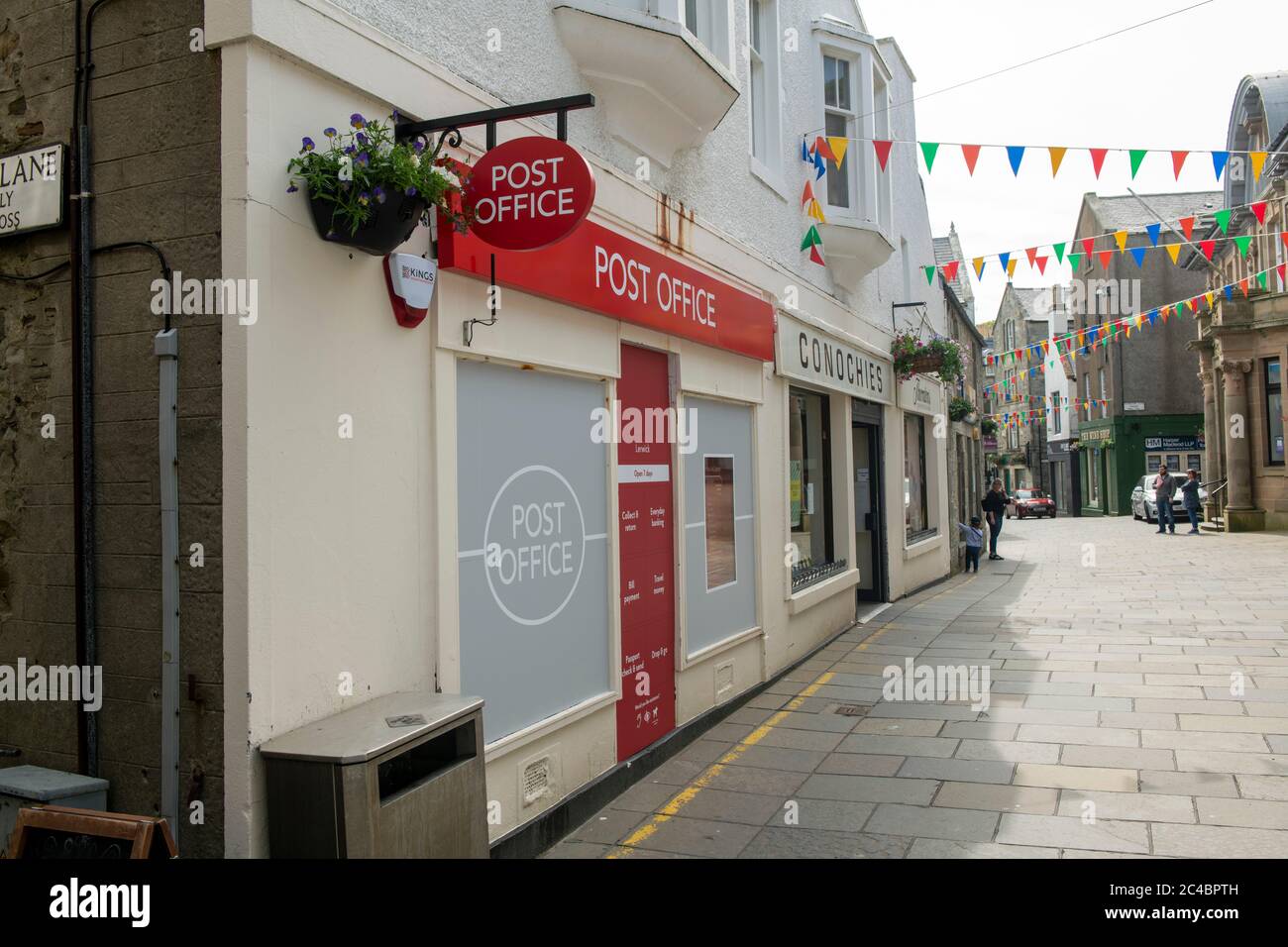 New Post Office Commercial Street Lerwick Shetland Scotland Stock Photo ...