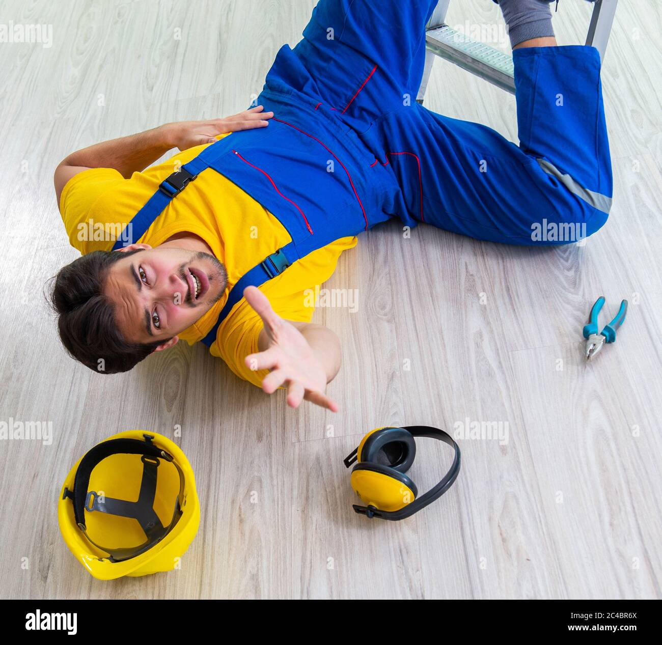 Workplace strain construction hi-res stock photography and images - Alamy