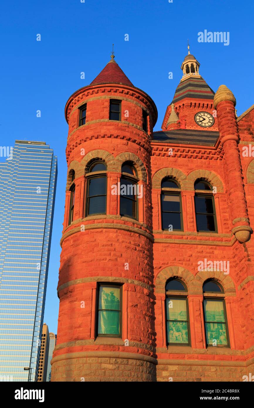 Old Red Museum, Dealey Plaza, Dallas, Texas, USA Stock Photo - Alamy