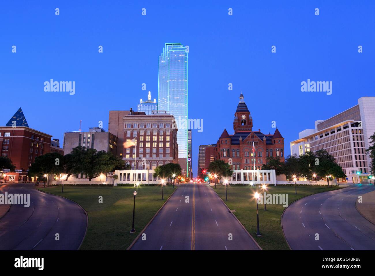 Old red museum dealey hi-res stock photography and images - Alamy