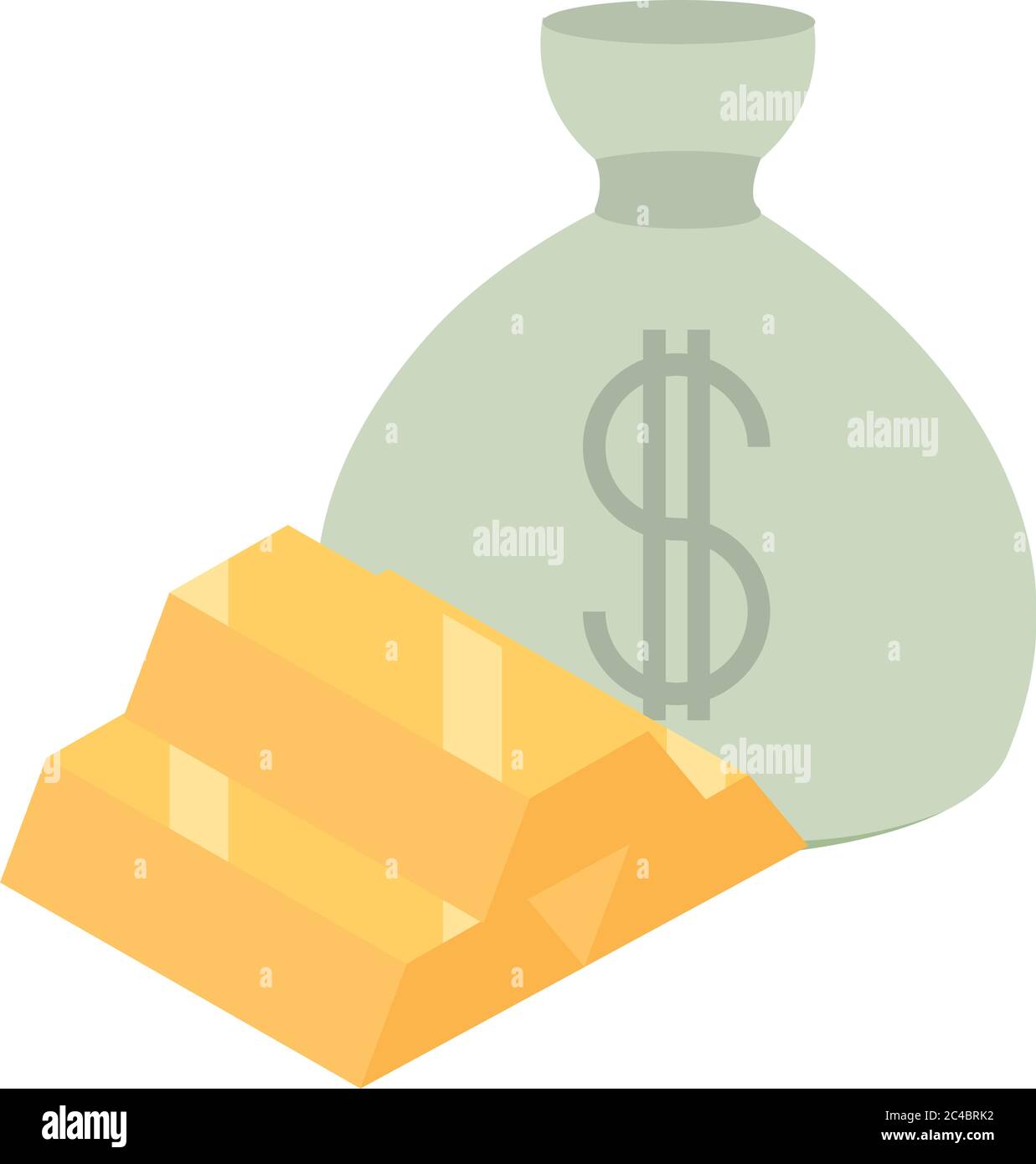 Stacked gold bars icon hi-res stock photography and images - Alamy