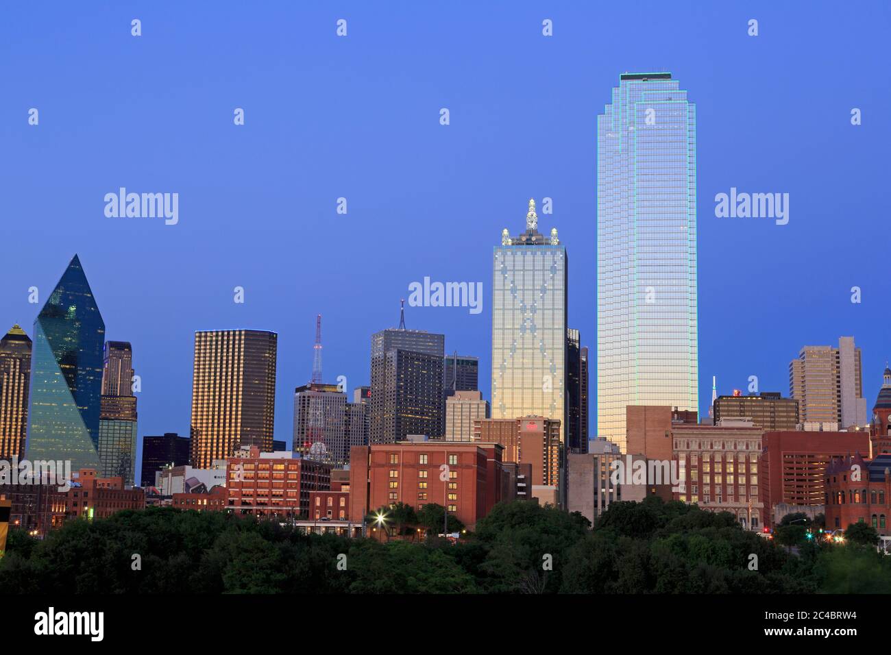 Bank of America Tower, Dallas, Texas, USA Stock Photo - Alamy