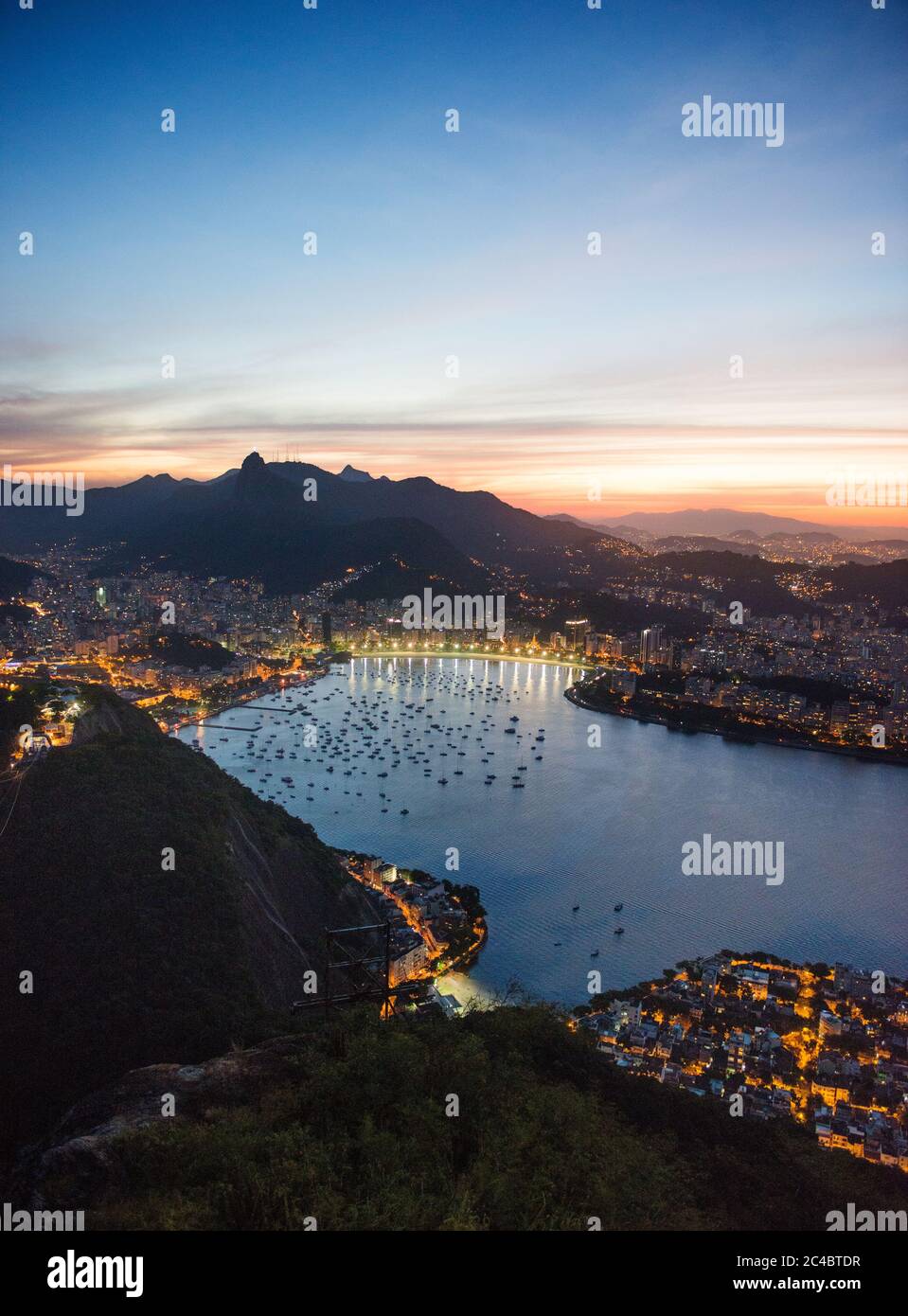 Brazil night sky rio hi-res stock photography and images - Alamy