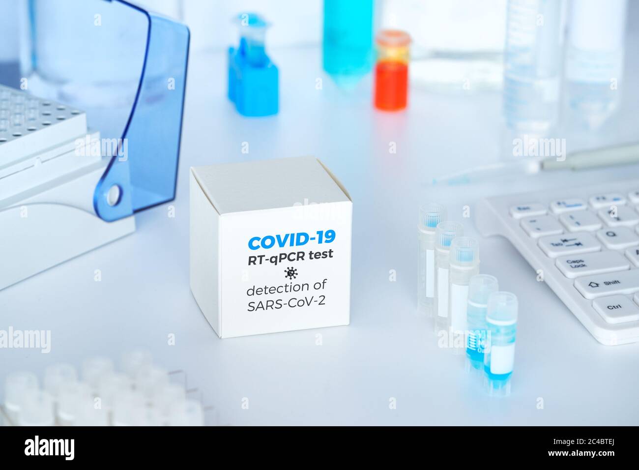 Quick novel COVID-19 coronavirus test kit. 2019 nCoV pcr diagnostics ...