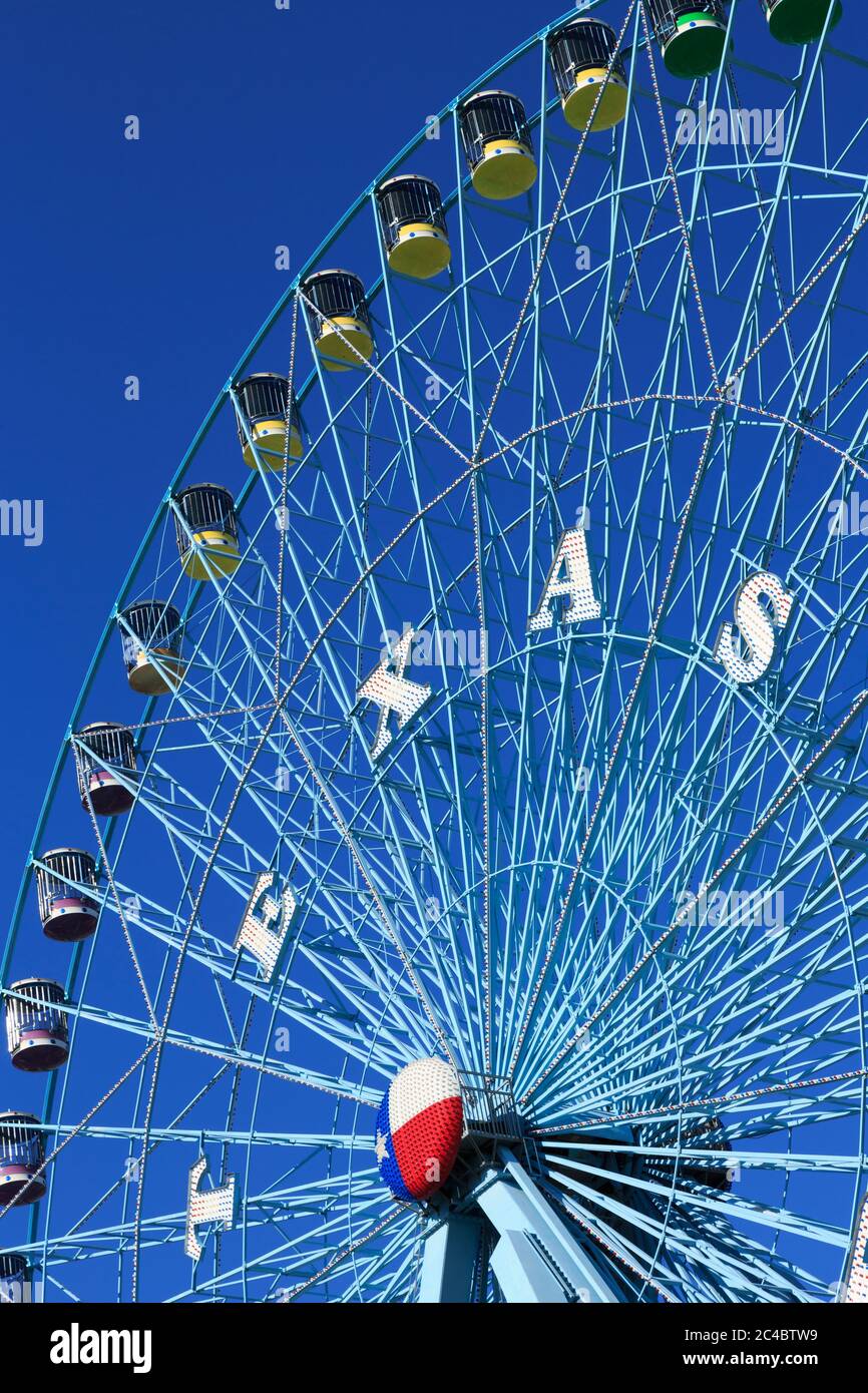 Ferris Wheel, Fair Park, Dallas, Texas, USA Stock Photo - Alamy
