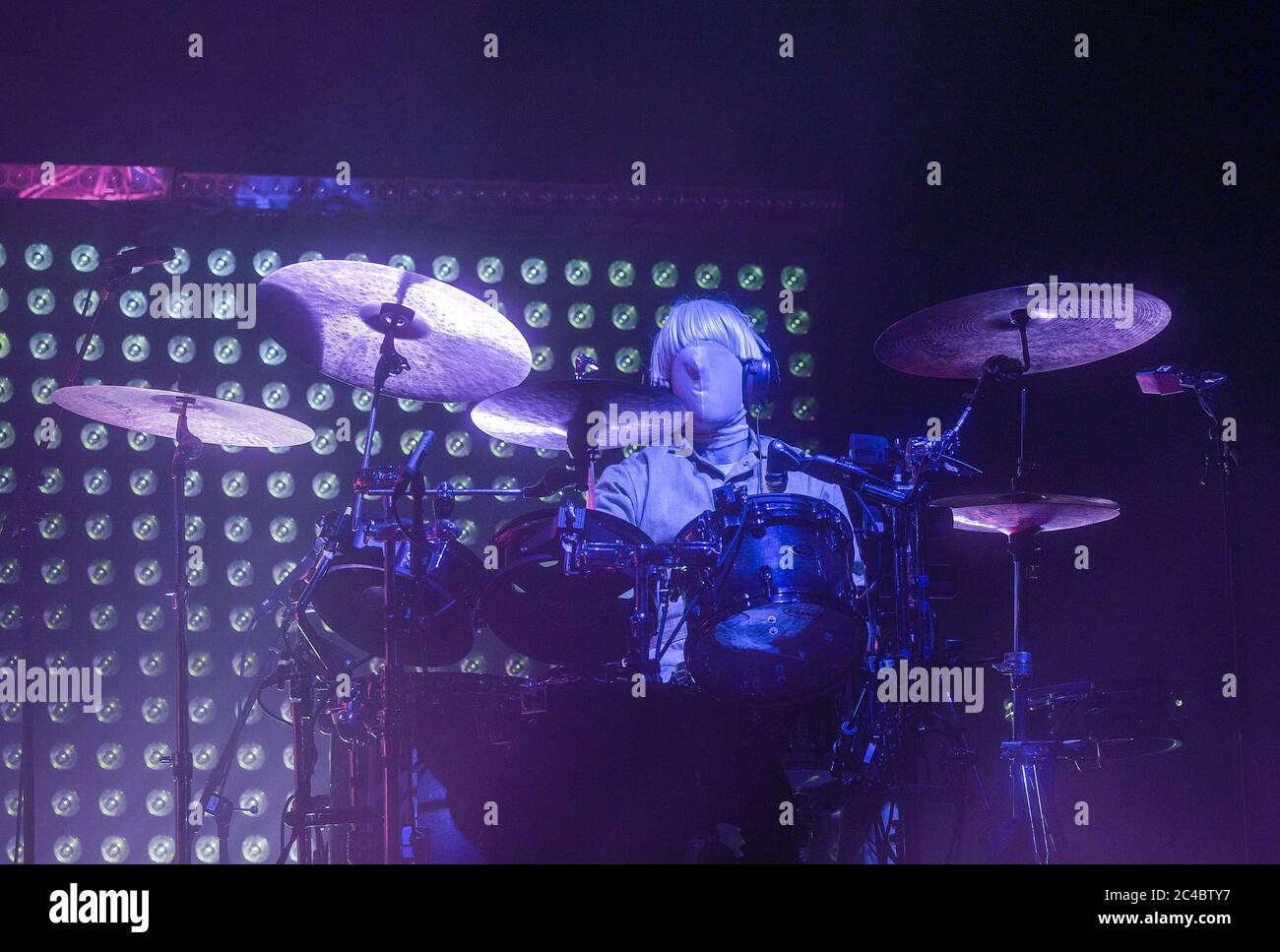 St. Vincent performing at the Flow music and Arts Festival in Helsinki ...
