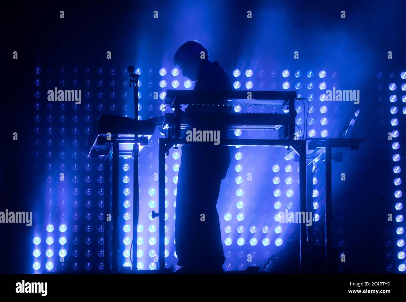 St. Vincent performing at the Flow music and Arts Festival in Helsinki ...