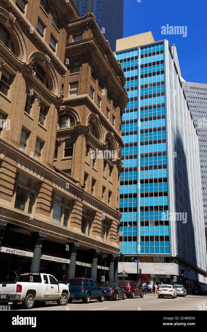 Ervay street hi-res stock photography and images - Alamy