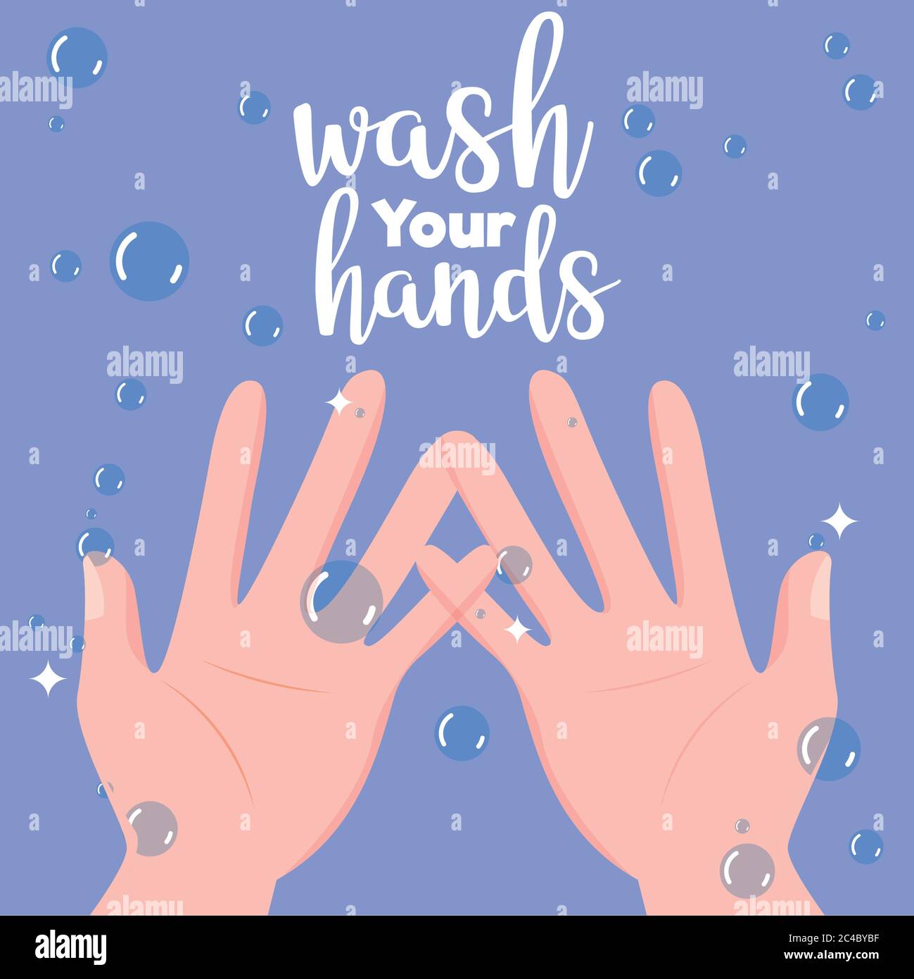 Hand washig poster Stock Vector Image & Art - Alamy