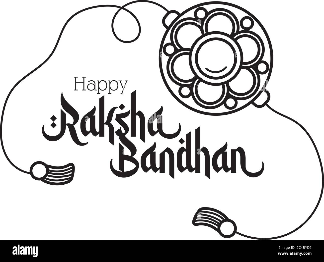 Rakhi india Black and White Stock Photos & Images - Alamy