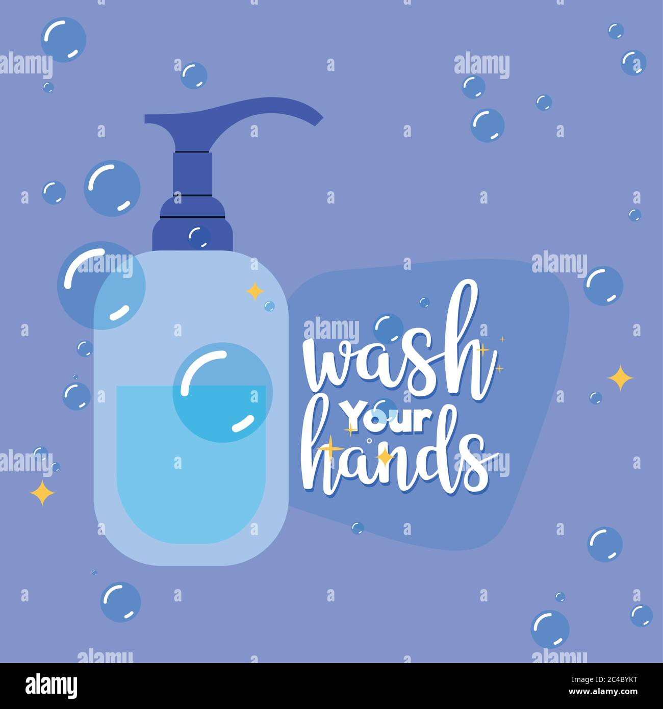 Hand washig poster Stock Vector Image & Art - Alamy