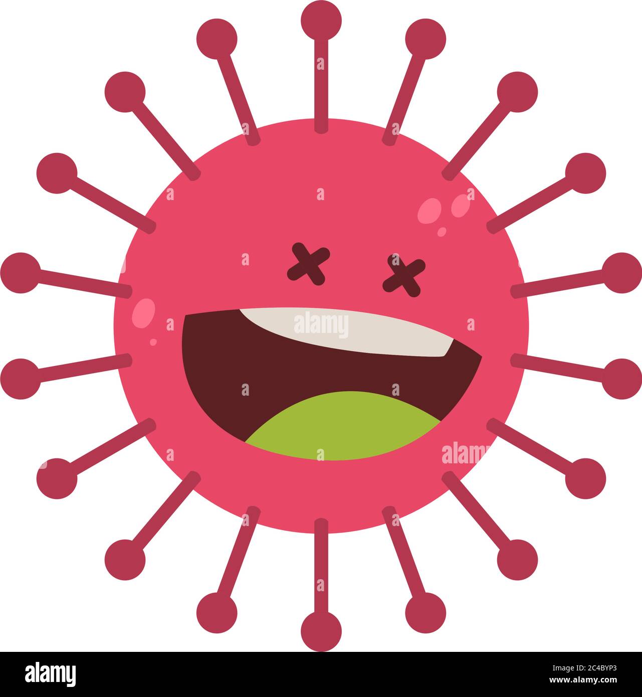 Isolated virus cartoon Stock Vector Image & Art - Alamy
