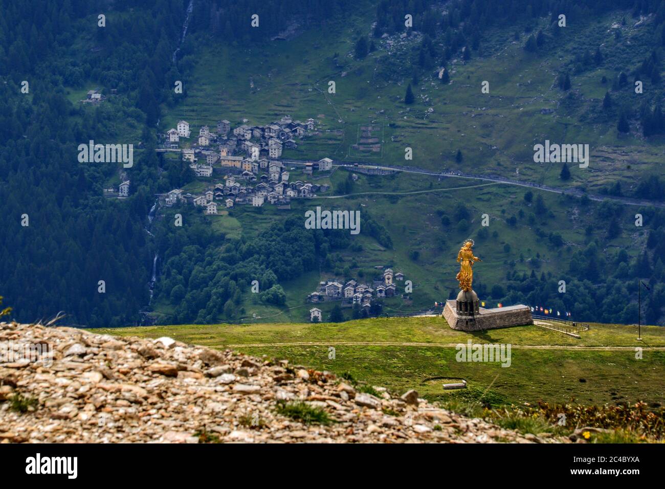 Valle Spluga - Italy Stock Photo - Alamy