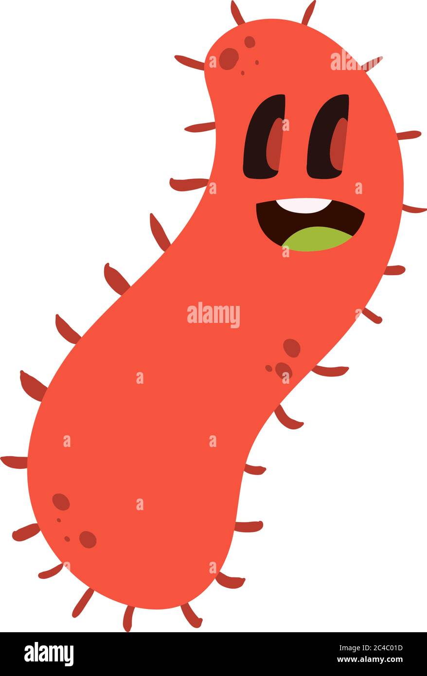 Isolated virus cartoon Stock Vector Image & Art - Alamy