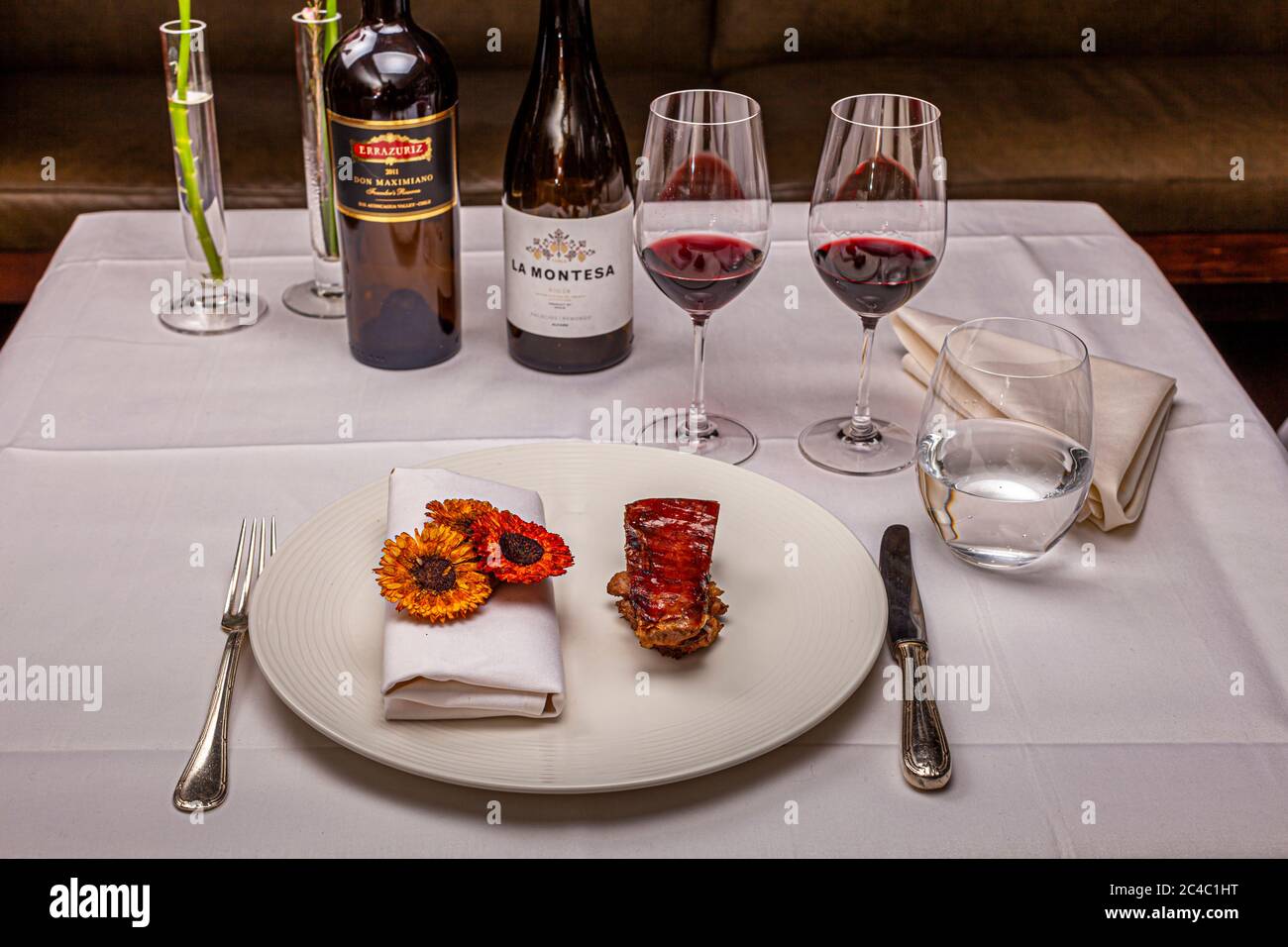 Gourmet Dish by Rodolfo Guzman Stock Photo - Alamy