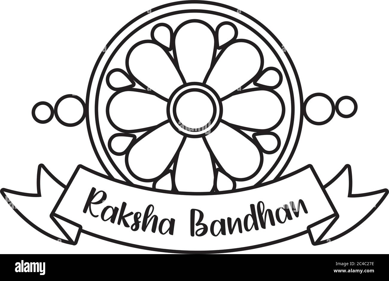 Rakhi india Black and White Stock Photos & Images - Alamy