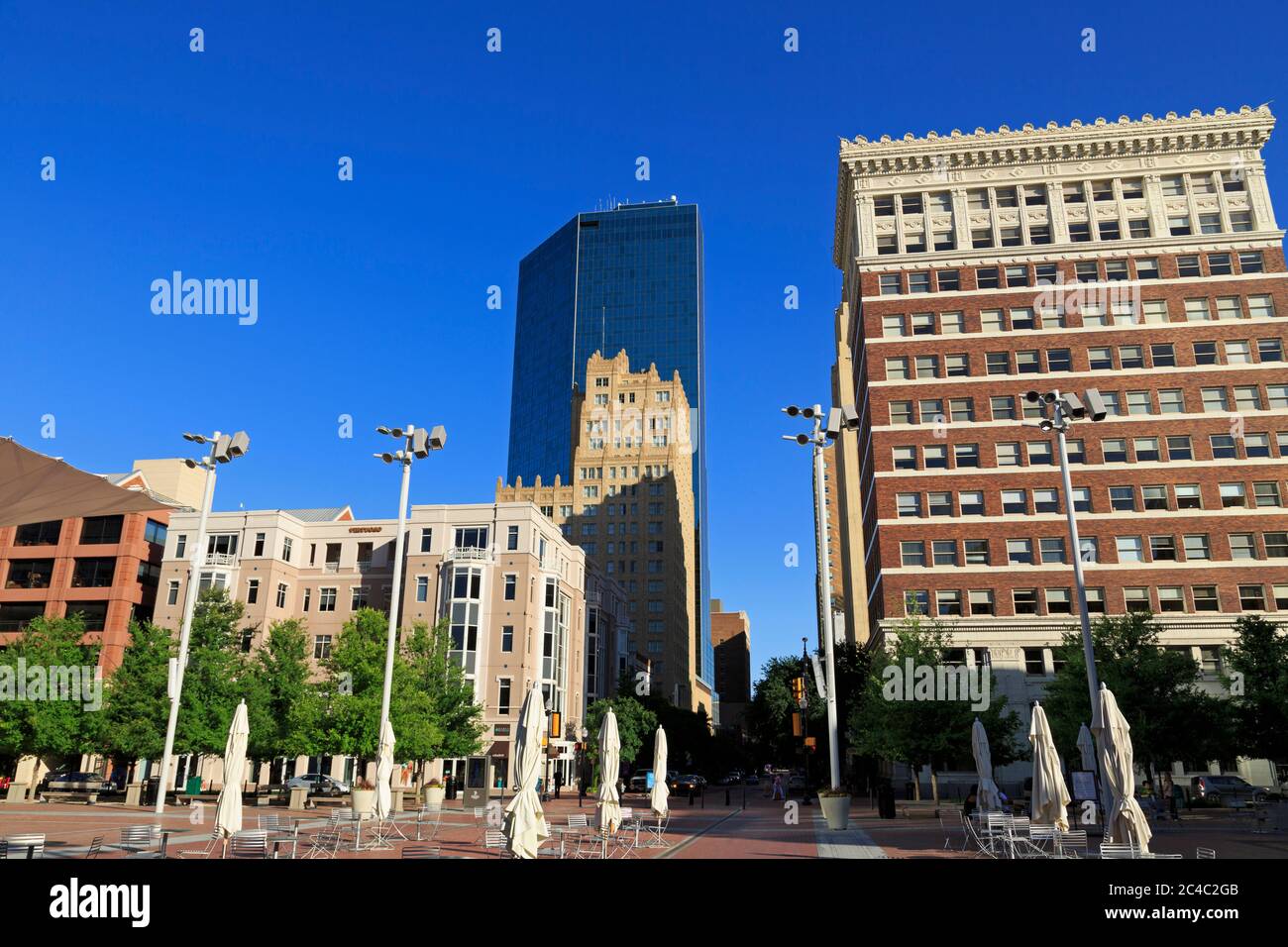 Sundance Square, Fort Worth, Texas, USA Stock Photo - Alamy