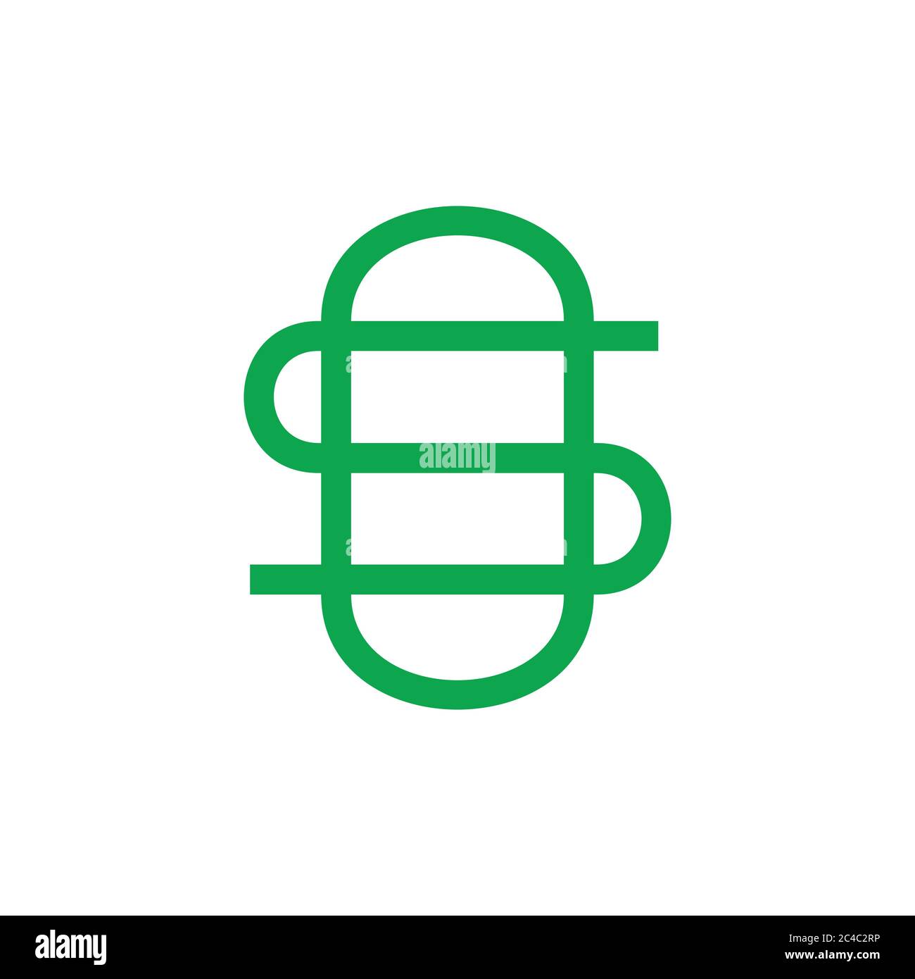 letter os simple linked overlapping line logo vector Stock Vector Image ... letter os simple linked overlapping line logo vector Stock Vector Image ...