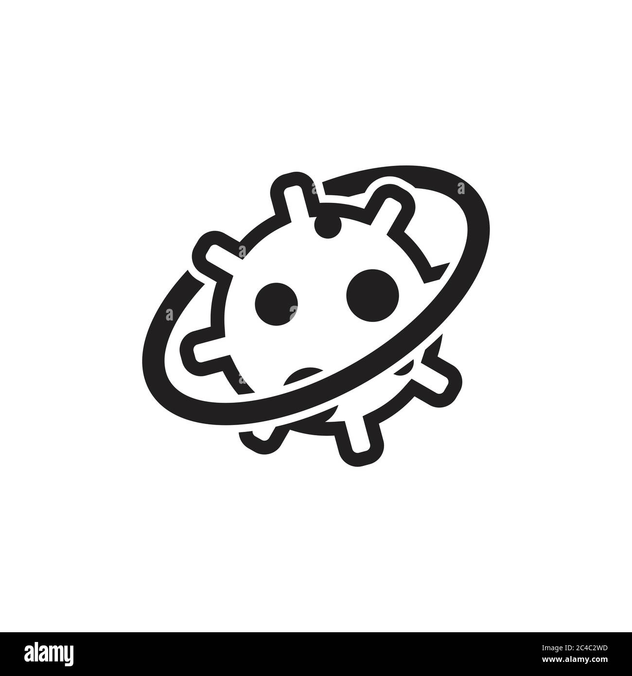 Orbital logo vector vectors hi-res stock photography and images - Alamy