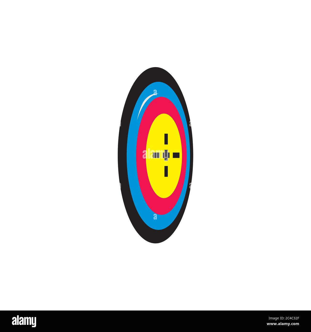dart target symbol decoration vector Stock Vector Image & Art - Alamy