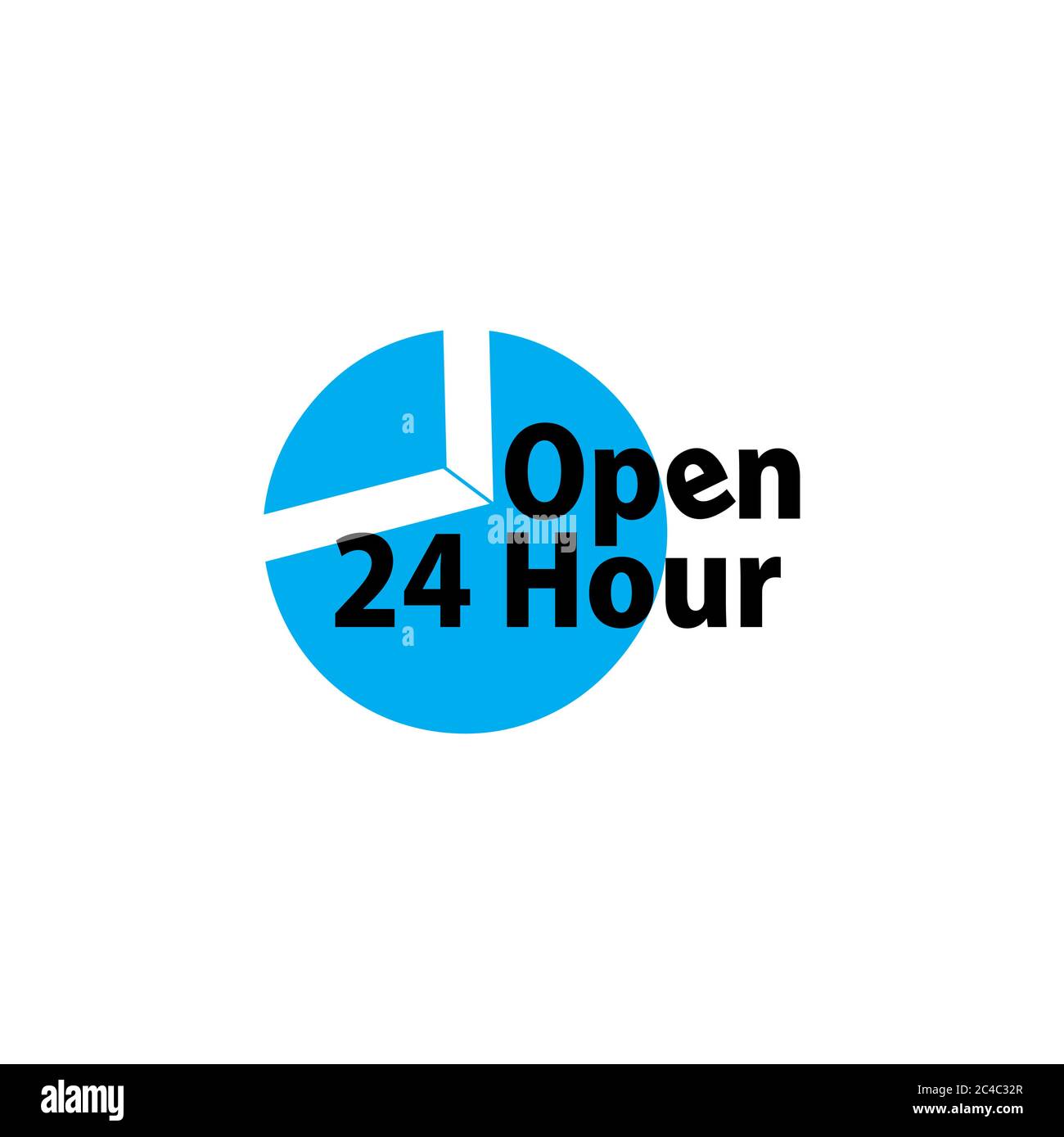 24 hour cafe open sign Cut Out Stock Images & Pictures - Alamy